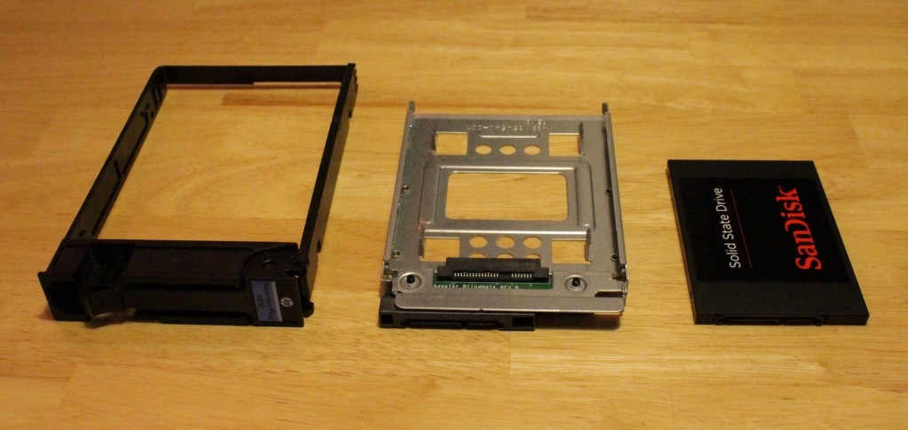 HP Microserver with 2.5" SSD | virten.net