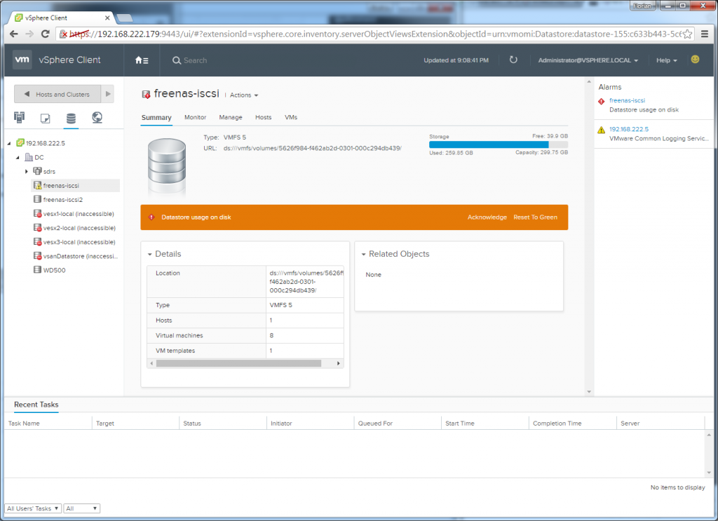 First Impressions: vSphere HTML5 Web Client #h5client | virten.net