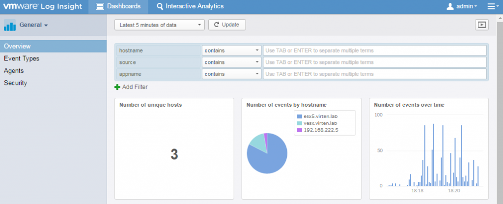 Getting Started with the Free Log Insight for vCenter | virten.net