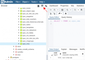 Manage vCSA Embedded vPostgres Database with pgAdmin | virten.net
