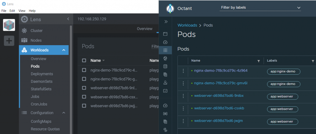 VMware vSphere with Kubernetes Guide Part 7 - Octant and Lens | virten.net