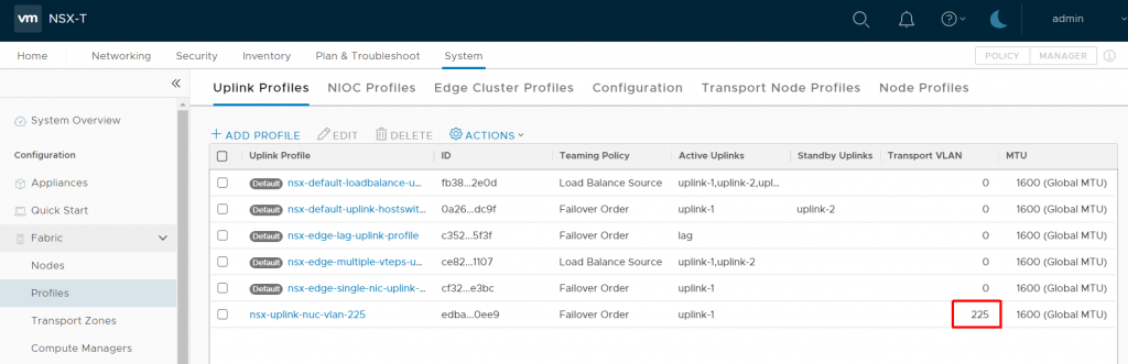 NSX-T 3.1 Enhancement - Shared ESXi and Edge Transport VLAN with a ...