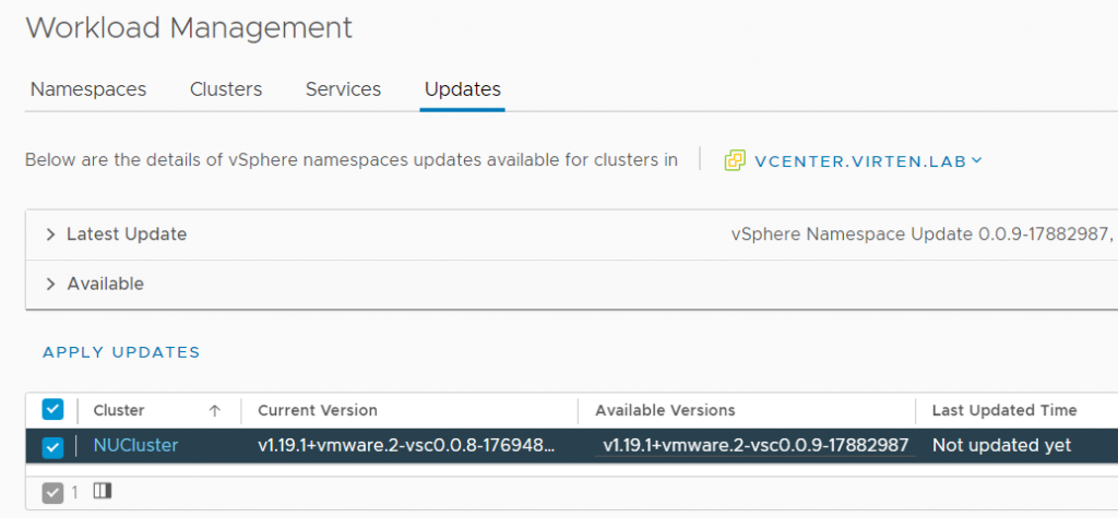Getting Started with vSphere with Tanzu - VM Service | virten.net
