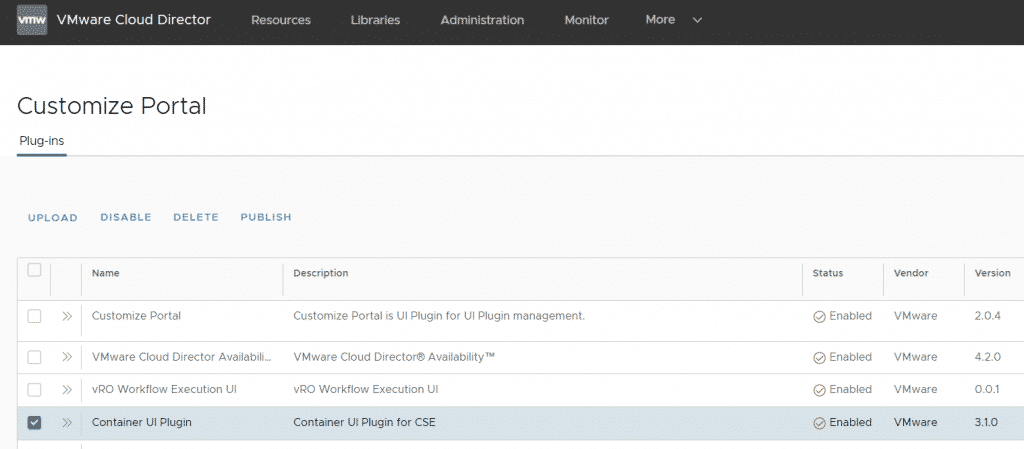 Deploy CSE 3.1 with TKGm Support in VMware Cloud Director 10.3 | virten.net