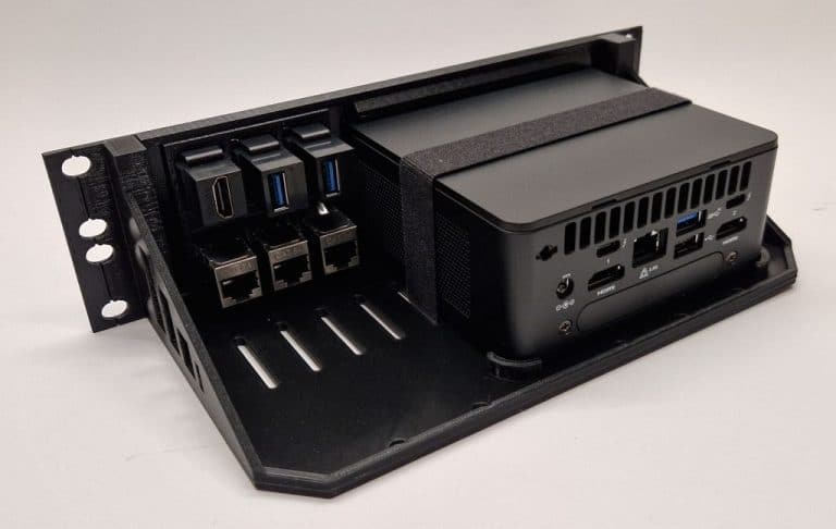 10" Rackmount Kit for 12th Gen Intel NUC | virten.net