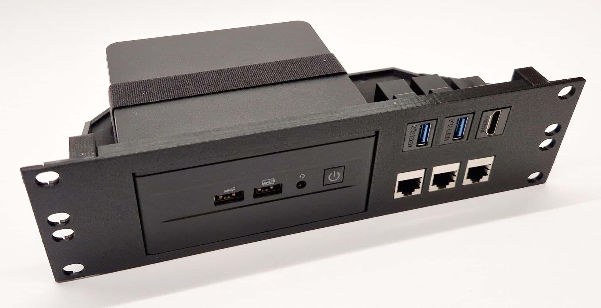 10" Rackmount Kit for 12th Gen Intel NUC | virten.net