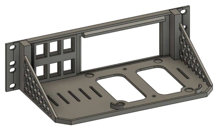 10" Rackmount Kit for 12th Gen Intel NUC | virten.net